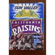 Sun Valley California Raisins, Seedless: Calories, Nutrition Analysis ...
