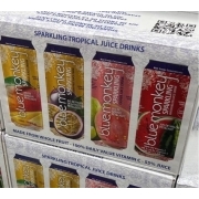 Blue Monkey Sparkling Juice Drink, Tropical Collection: Calories ...