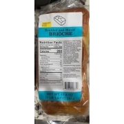 Wenner Bread Braided And Sliced Brioche: Calories, Nutrition Analysis ...