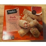 Signature Select Rolls, Pork Egg: Calories, Nutrition Analysis & More ...