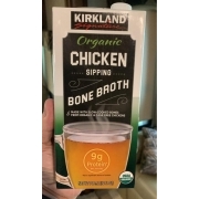 Kirkland Signature Bone Broth, Chicken, Organic: Calories, Nutrition ...