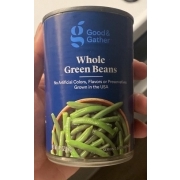 Good & Gather Green Beans, Whole, Canned: Calories, Nutrition Analysis ...