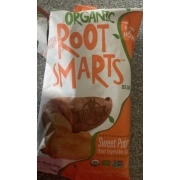 Root Smarts Sweet Potato Chips, Sea Salt, Organic: Calories, Nutrition ...
