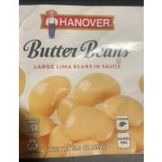 Hanover Butter Beans, In Sauce: Calories, Nutrition Analysis & More ...