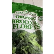 Smart Harvest Broccoli Florets, Organic: Calories, Nutrition Analysis ...