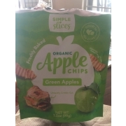 Simple Slices Apple Chips, Green Apples, Organic: Calories, Nutrition ...