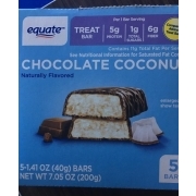Equate Treat Bar, Chocolate Coconut: Calories, Nutrition Analysis ...