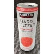 Kirkland Signature Hard Seltzer, Grapefruit: Calories, Nutrition ...