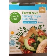Simple Truth Deli Slices, Turkey Style, Salt & Pepper: Calories ...