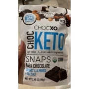 ChocXo Snaps, Dark Chocolate: Calories, Nutrition Analysis & More ...