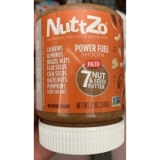 Nuttzo 7 Nut & Seed Butter, Smooth, Paleo: Calories, Nutrition Analysis ...