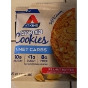 Atkins Protein Cookies, Peanut Butter: Calories, Nutrition Analysis ...
