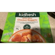 Kidfresh Chicken Nuggets, White Meat: Calories, Nutrition Analysis ...