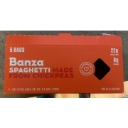 Banza Spaghetti, Made From Chickpeas: Calories, Nutrition Analysis ...