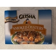 Geisha Smoked Oysters, In Sunflower Oil: Calories, Nutrition Analysis ...