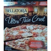 Bellatoria Pizza, Ultra Thin Crust, Margherita: Calories, Nutrition ...