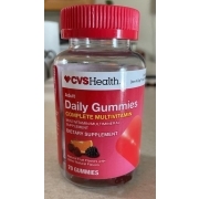 CVS Health Complete Multivitamin Daily Gummies: Calories, Nutrition ...