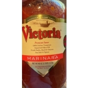 Victoria Marinara Sauce, All Natural: Calories, Nutrition Analysis ...