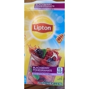 Lipton Blackberry Pomegranate Iced Green Tea: Calories, Nutrition ...