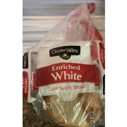 Clover Valley Sandwich Bread, Enriched White: Calories, Nutrition ...