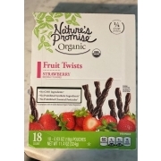 Nature's Promise Fruit Twists, Strawberry: Calories, Nutrition Analysis ...