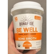Bonafide Provisions Bone Broth, Chicken, Organic: Calories, Nutrition ...