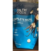 Hlth Code Complete Meal Shake, Creamy Vanilla: Calories, Nutrition Analysis & More | Fooducate
