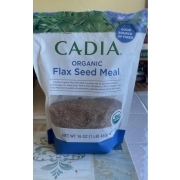 Cadia Flax Seed Meal, Organic: Calories, Nutrition Analysis & More ...