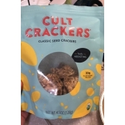Cult Crackers Seed Crackers, Classic: Calories, Nutrition Analysis ...