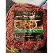 JBS Lean Ground Beef: Calories, Nutrition Analysis & More | Fooducate
