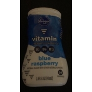 Kroger Liquid Water Enhancer, Blue Raspberry: Calories, Nutrition ...