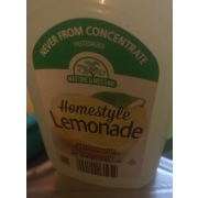 Nature's Nectar Lemonade, Homestyle: Calories, Nutrition Analysis ...
