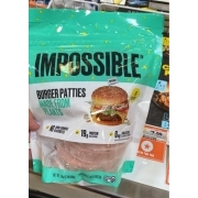 Impossible Burger Patties, Made From Plants: Calories, Nutrition ...