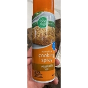 Food Club Cooking Spray, Vegetable Oil, Non Stick: Calories, Nutrition ...