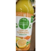 Simple Truth Organic Salad Dressing, Lemon Turmeric: Calories ...