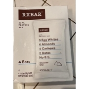 RxBar Protein Bar, Chocolate Chip: Calories, Nutrition Analysis & More ...