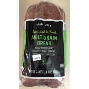 Trader Joe's Bread, Sprouted Multi-Grain: Calories, Nutrition Analysis & More | Fooducate