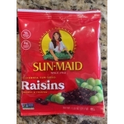 Sun Maid Raisins, California Sun Dried: Calories, Nutrition Analysis ...