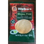 Walkers Cookie, Shortbread, Pure Butter, Gluten Free: Calories ...
