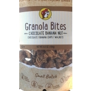 Buc-Ee's Granola Bites, Chocolate Banana Nut: Calories, Nutrition ...