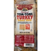 Wellshire Original Tom-Toms Turkey Snack Stick: Calories, Nutrition ...