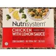 Nutrisystem Chicken, With Lemon Sauce: Calories, Nutrition Analysis ...