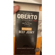 Oberto Beef Jerky, Original: Calories, Nutrition Analysis & More ...