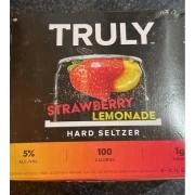 Truly Hard Seltzer, Strawberry Lemonade: Calories, Nutrition Analysis ...