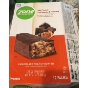 Zone Perfect All-Natural Nutrition Bars, Chocolate Peanut Butter ...