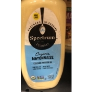 Spectrum Mayonnaise, Expeller Pressed Oil, Organic: Calories, Nutrition ...