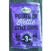 Sprouts Farmers Market Potato Chips, Kettle Style: Calories, Nutrition ...