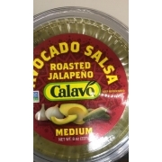 Calavo Avocado Salsa, Roasted Jalapeno: Calories, Nutrition Analysis ...