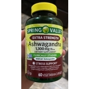 Spring Valley Ashwagandha Capsules: Calories, Nutrition Analysis & More ...