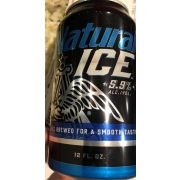 Natural Ice Beer: Calories, Nutrition Analysis & More | Fooducate